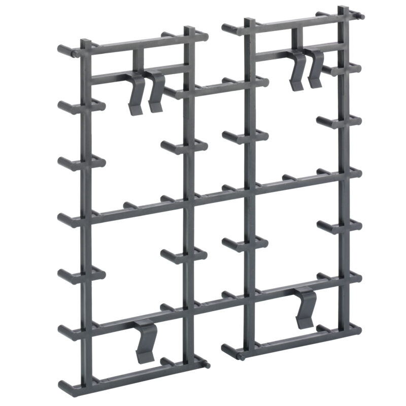 DOUBLE RECTANGULAR PLASTIC SPACERS WITH CLIPS - Simply Precast Accessories